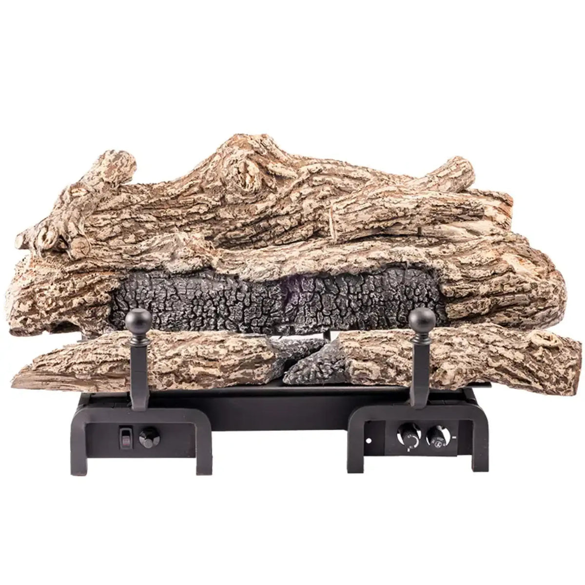 Buck Stove - 30-Inch Ventless Gas Log Set - CR30 — Klondike AC