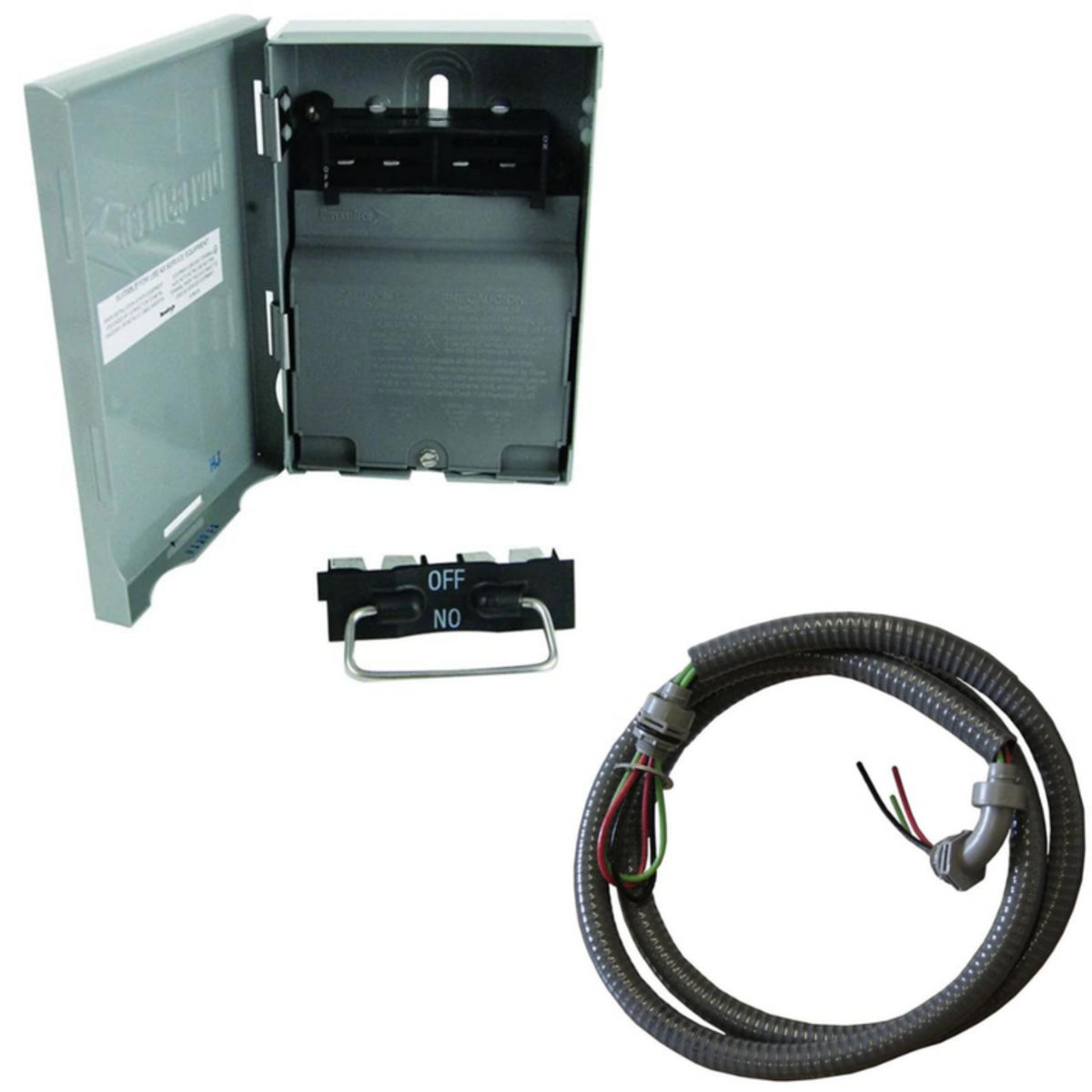 DiversiTech - #8 AWG Electrical Whip & 60A Non-Fusible Disconnect Swit ...