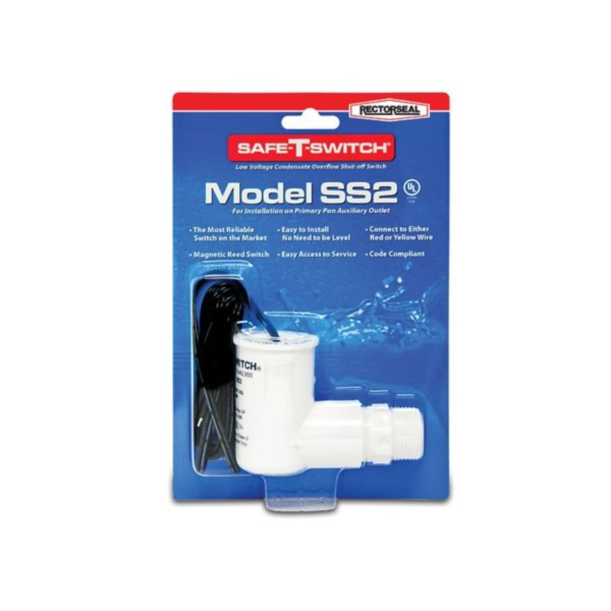 Goodman - SS-2 Condensate Line Safety Switch - Auxiliary Drain Pan ...